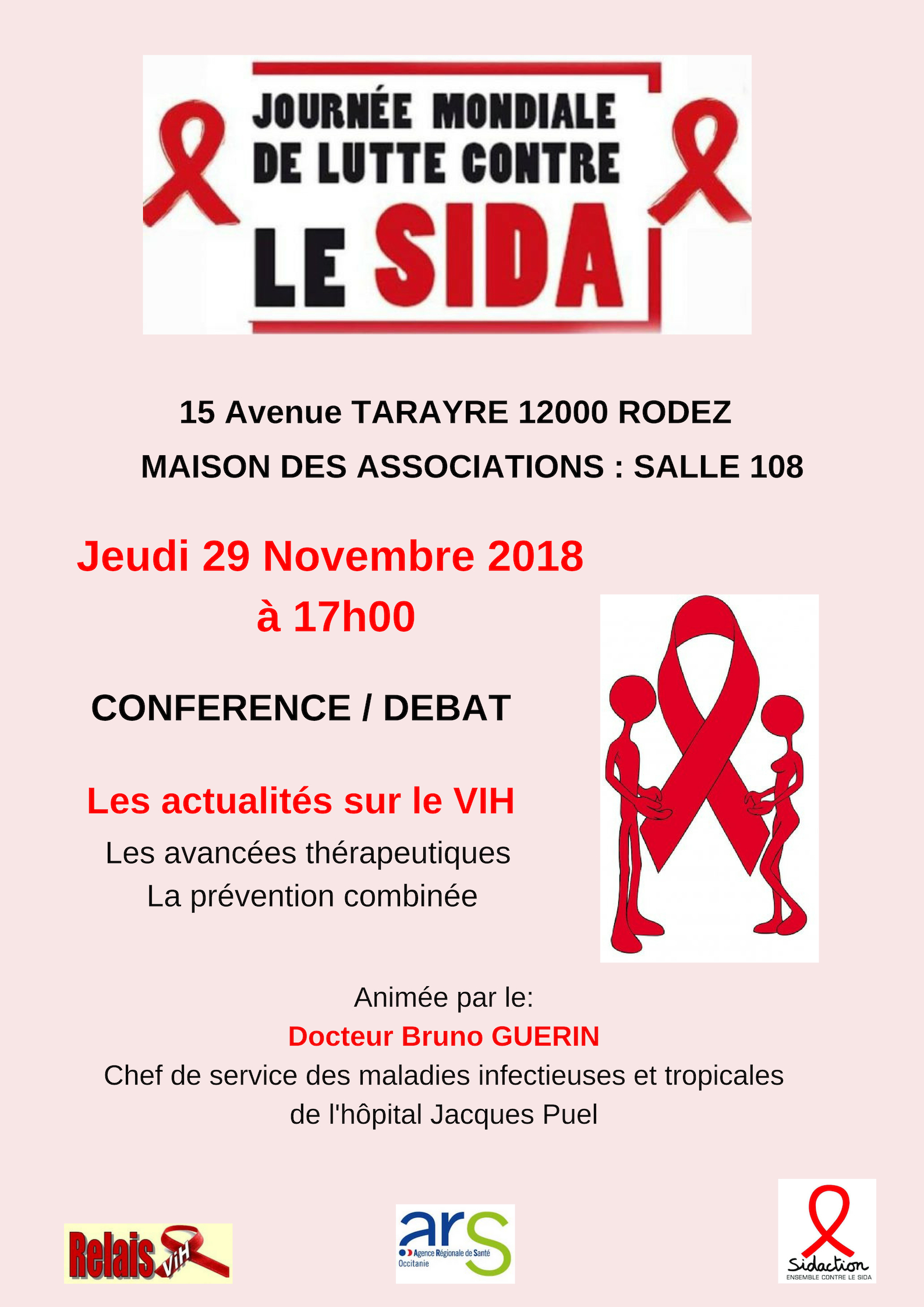 Journée mondiale de lutte contre le SIDA – Relais VIH